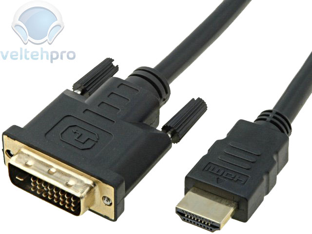 HDMI na DVI kabl 3m VCOM CG481G-030 - Velteh DOO