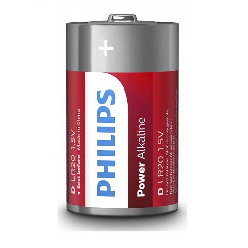 Philips Baterija Powerlife LR20/D (1/2) - Velteh DOO