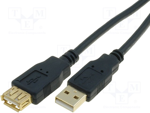 USB kabl M-Ž 3m VCOM CU202G-B-030-PB - Velteh DOO