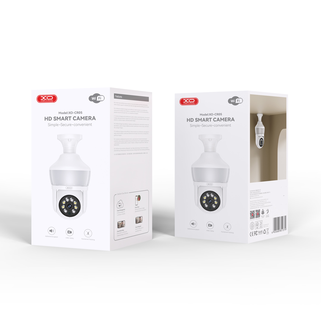 XO sigurnosna kamera CR05 3MP Wifi BT - Velteh DOO