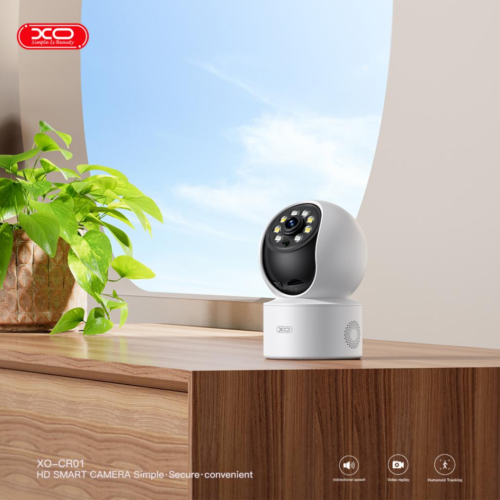 XO Smart sigurnosna kamera CR01 Wifi 3MP - Velteh DOO